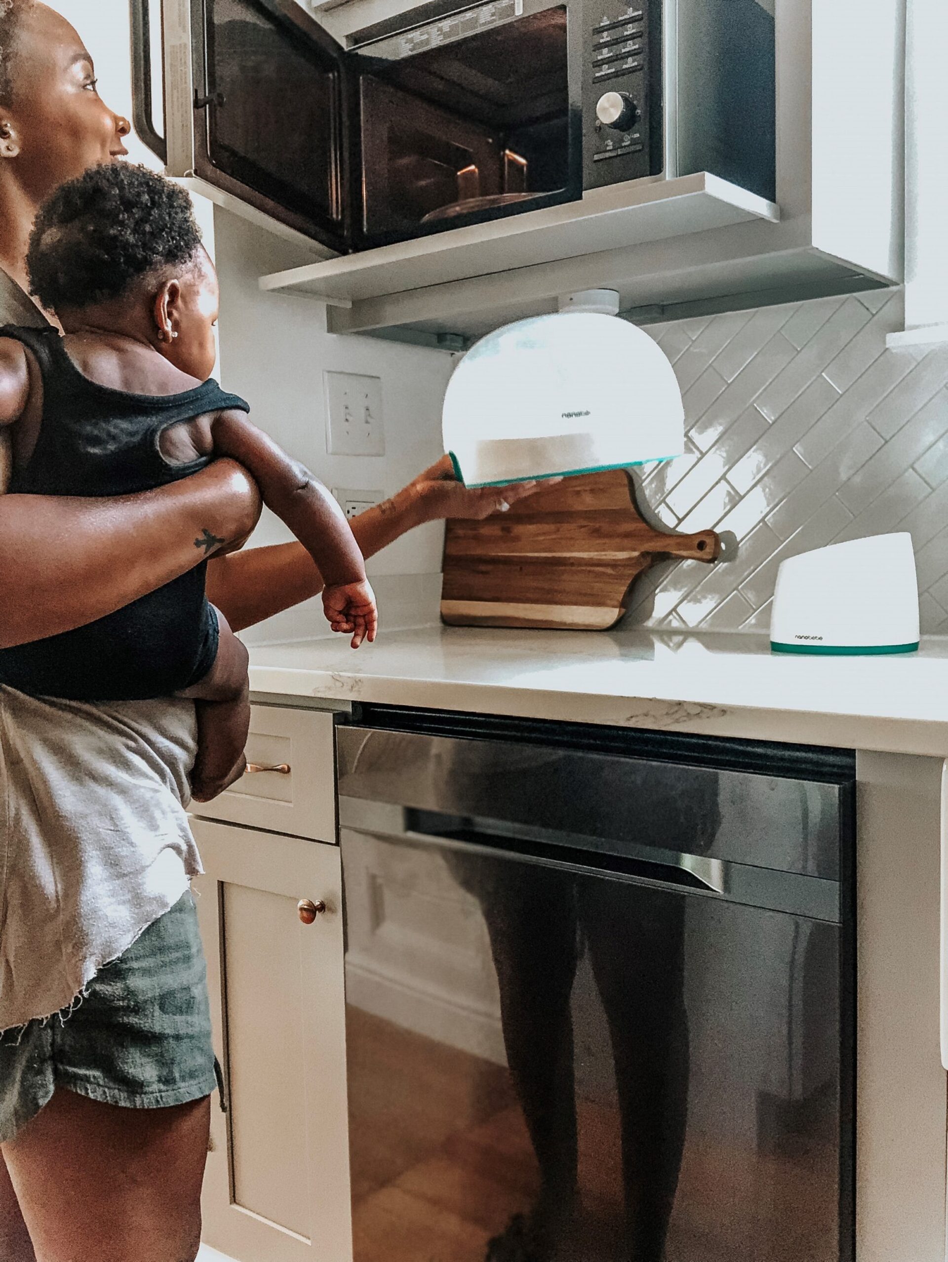 Esterilizador de vapor para microondas - Nanobebé